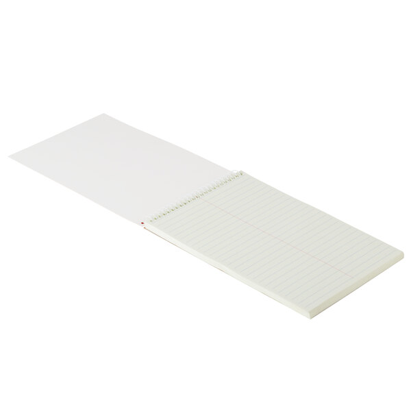 Universal UNV86920 6" x 9" Green Gregg Rule Steno Book - 80 Sheets