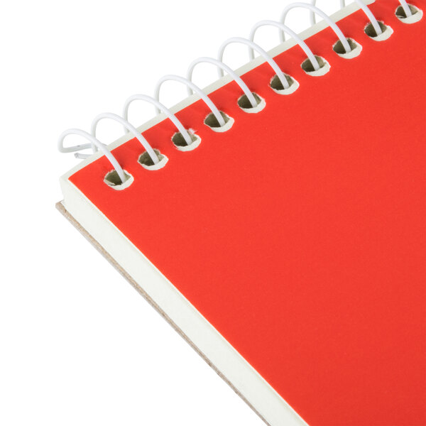 Universal UNV86920 6" x 9" Green Gregg Rule Steno Book - 80 Sheets