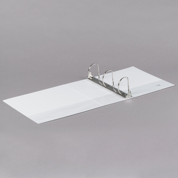 Universal UNV20994 White Economy View Binder with 4" Slant Rings