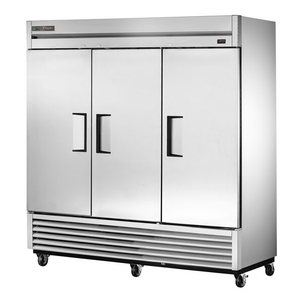 True T-72-HC Solid Door Reach-In Refrigerator