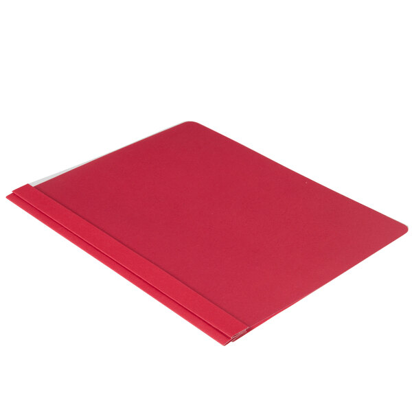 Universal Office UNV57123 11" x 8 1/2" Red Leatherette Embossed Paper ...