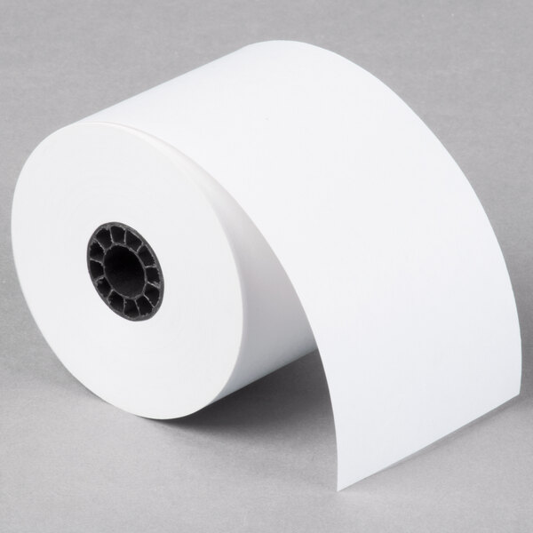 Universal Office UNV35705RL 2 1/4" x 128' Bond White 1-Ply Adding ...