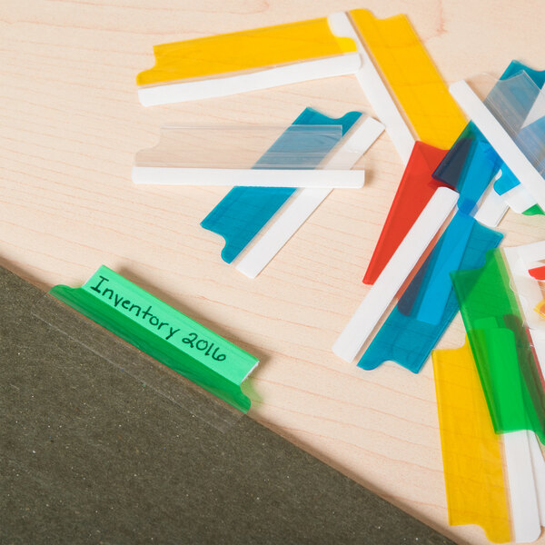 Avery® 16239 2" Assorted Color Plastic Index Tabs with Printable ...