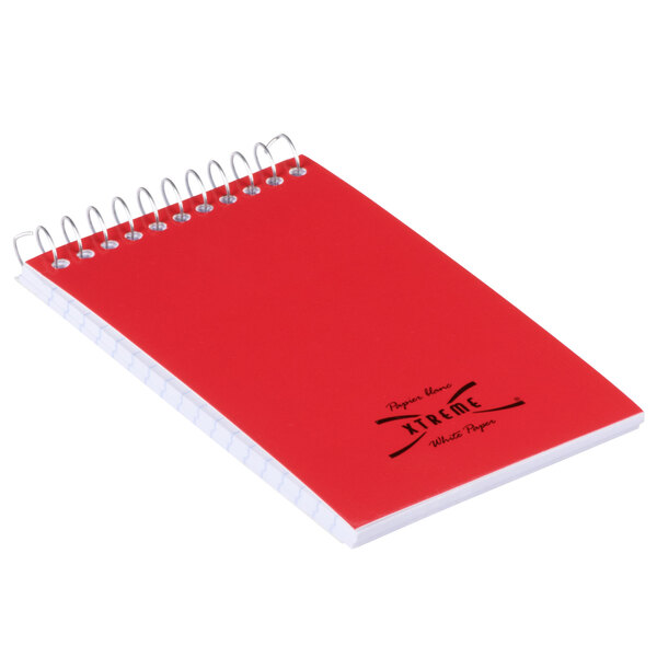 National 31120 5" x 3" Assorted Color Wirebound Top Opening Narrow Rule ...