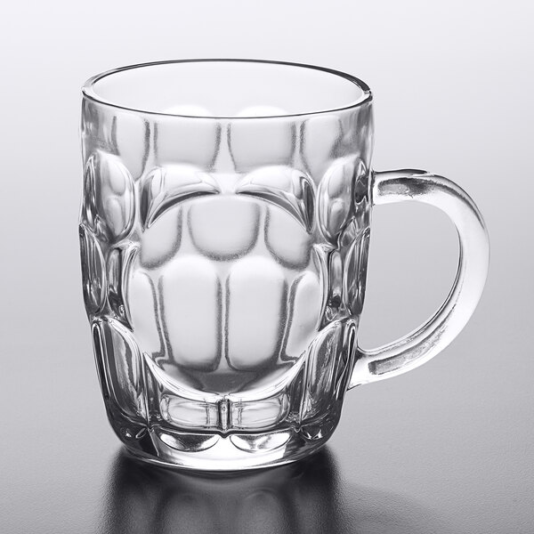 Acopa 19.25 oz. Customizable Dimple Beer Mug - 12/Case