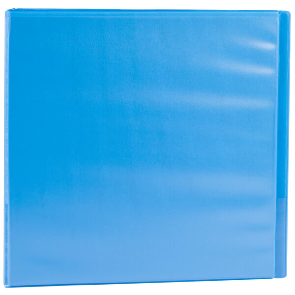 Universal UNV20753 Light Blue Deluxe Non-Stick View Binder with 3 ...