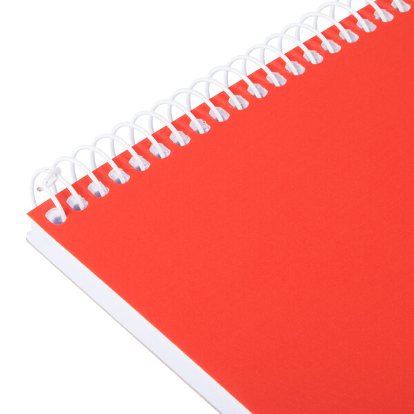 Universal UNV96920 6" x 9" White Gregg Rule Steno Book - 80 Sheets