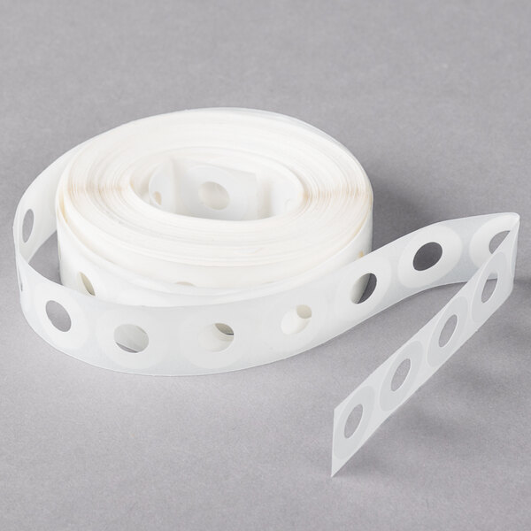 Avery® 5720 1/4" White Hole Reinforcement Label with Dispenser - 1000/Pack