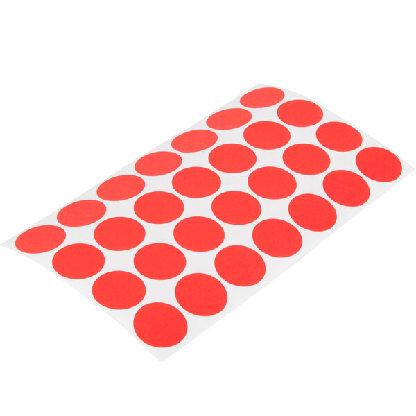 Red Dot Stickers: Color Coding Labels in Bulk (1008 / Pack)