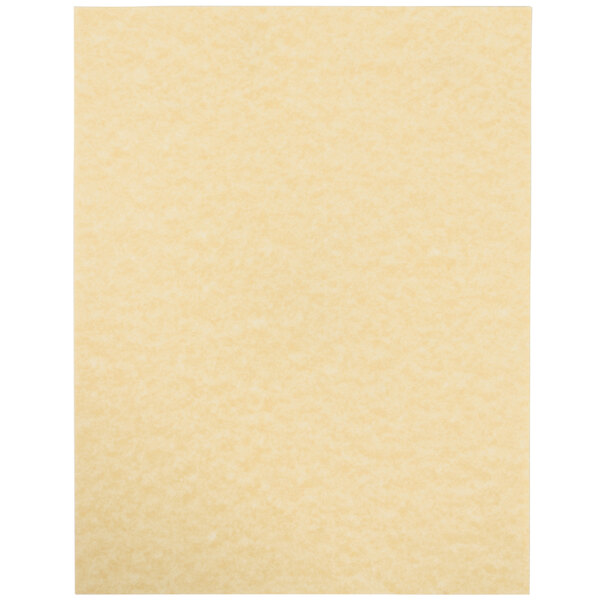 Southworth P994CK336 8 1/2" x 11" Gold 24# Parchment Specialty Paper ...