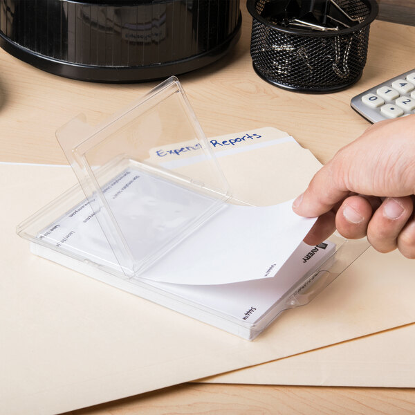 Avery® 5444 2" x 4" White Rectangular Removable Write-On / Printable ...