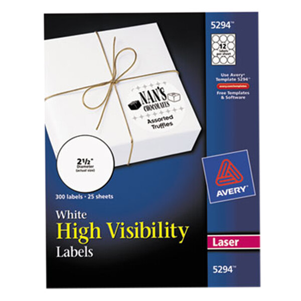 Avery Label Template 5294