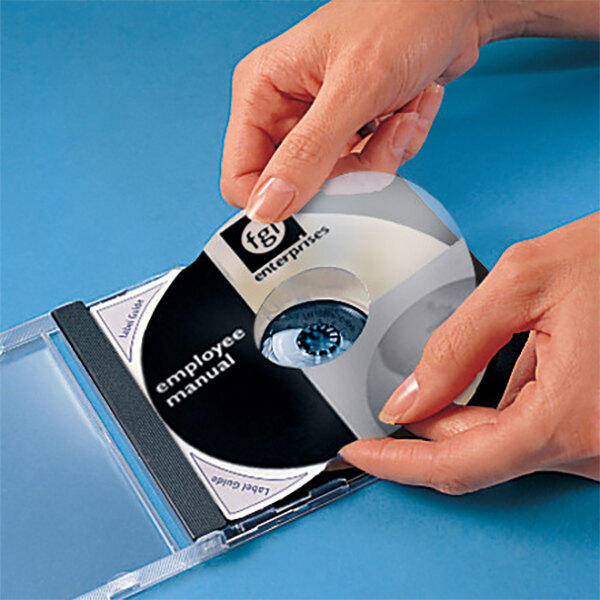 Avery® 5697 Matte White CD / DVD Labels - 250/Box