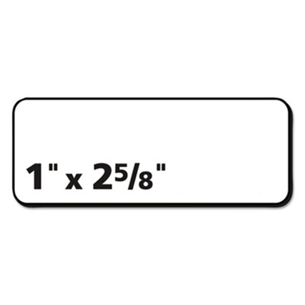 Avery® 5960 1" x 2 5/8" Easy Peel White Mailing Address Labels - 7500/Box