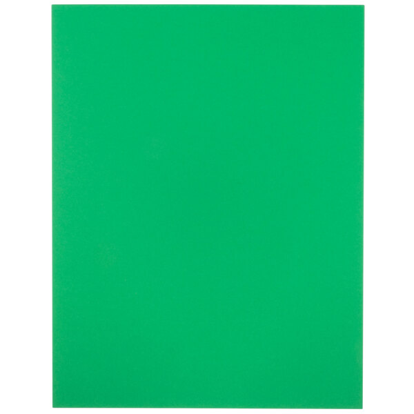 Neenah 22741 Astrobrights 8 1/2" x 11" Gamma Green 65# Smooth Color ...