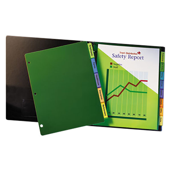 Avery 11901 Big Tab 8 Tab Insertable Multi Color Plastic Dividers Avery 11901 Big Tab 8 Tab Insertable Multi Color Plastic Dividers