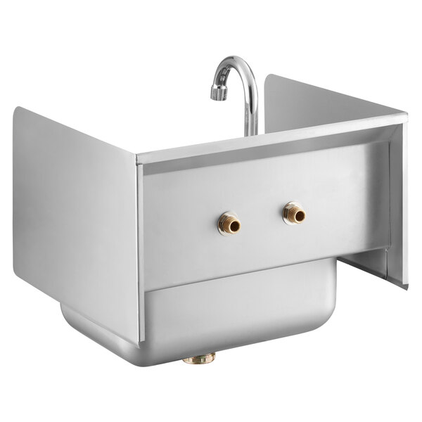Regency Hand Sink with Gooseneck Faucet (17" x 15")