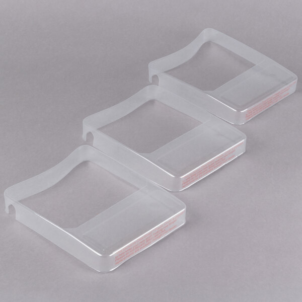 Edlund CV076 ClearShield Protective Scale Cover for BRVS-10 - 3/Pack