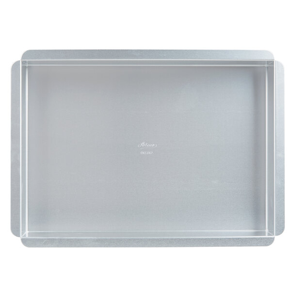 Ateco 12913 13" x 9" x 2" Aluminum Rectangular Straight-Sided Cake Pan
