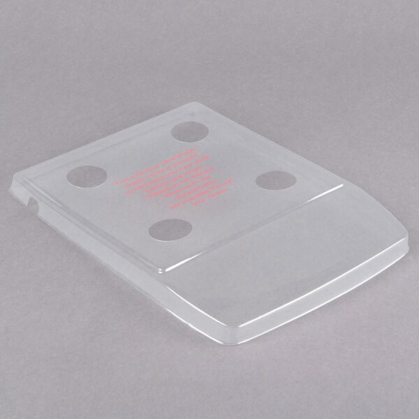 Edlund CV074 ClearShield Protective Scale Cover for BRV-320 - 3/Pack