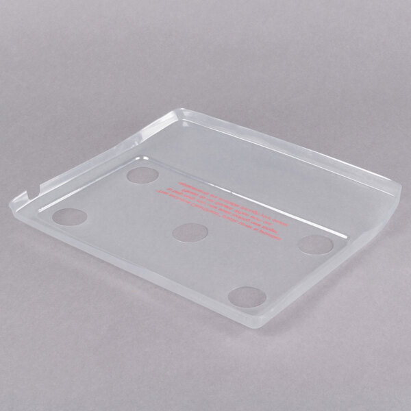 Edlund CV075 ClearShield Protective Scale Cover for BRV-480 - 3/Pack
