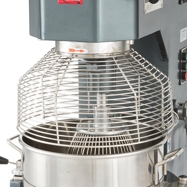 Avantco 177PMX60FGRD Stainless Steel 60 Qt. Mixer Bowl Guard