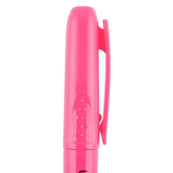 Universal UNV08855 Fluorescent Pink Chisel Tip Pen Style Highlighter ...
