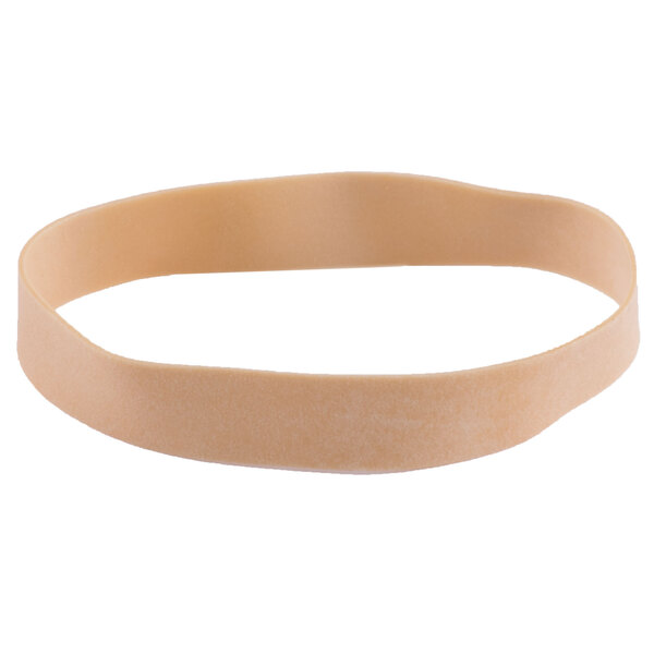 Universal UNV00184 3 1/2" x 1/2" Beige #84 Rubber Band, 1 lb. - 155/Bag