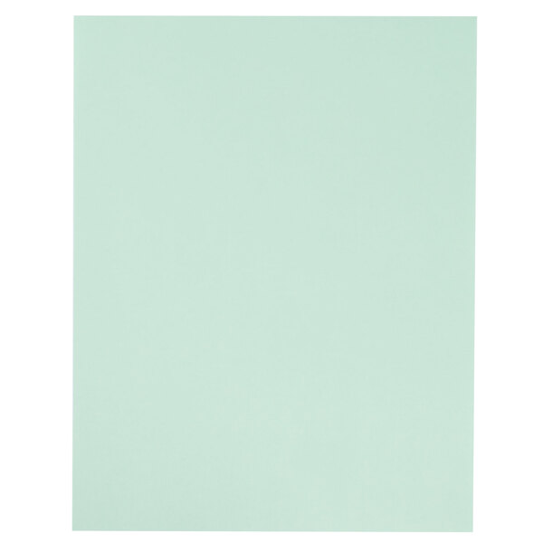 Universal Office UNV11203 8 1/2" x 11" Green Ream of 20 lb. Color Copy ...