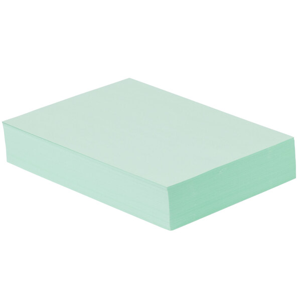 Universal Office UNV11203 8 1/2" x 11" Green Ream of 20 lb. Color Copy ...