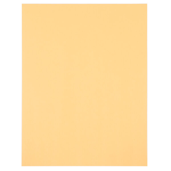 Universal Office UNV11205 8 1/2" x 11" Goldenrod Ream of 20 lb. Color ...