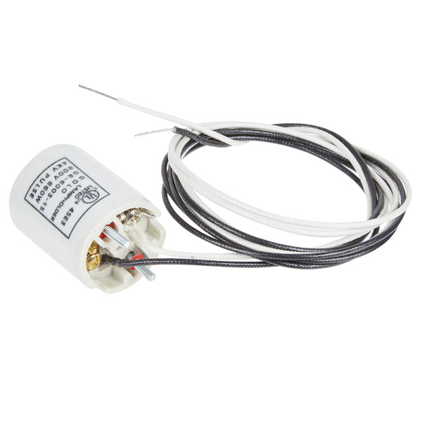 Carlisle HLRP1100 Flex Socket for 1-Bulb Heat Lamps - 110-120V