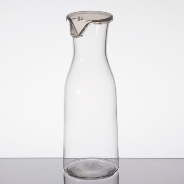 GET BW-1892-CL 56 oz. Customizable Polycarbonate Wine / Juice Decanter ...