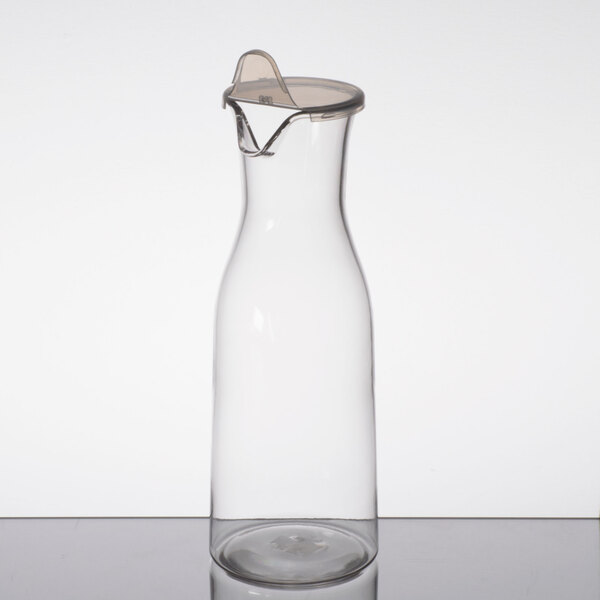 GET BW-1892-CL 56 oz. Customizable Polycarbonate Wine / Juice Decanter ...