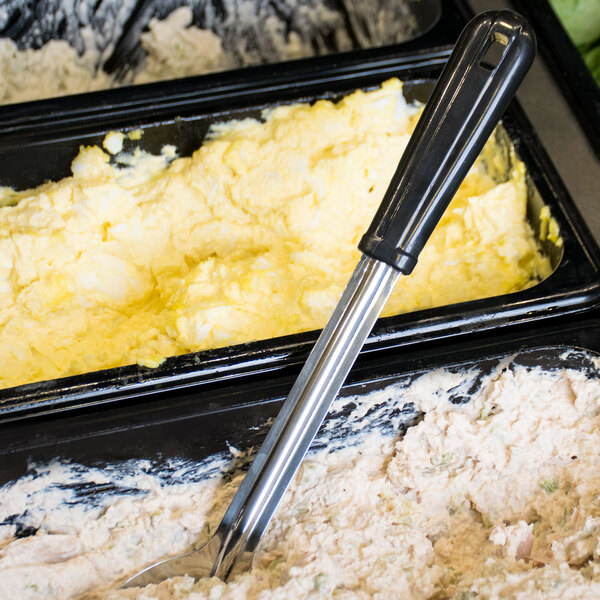 American Metalcraft 130SO 12 3/4" Stainless Steel Solid Spoon