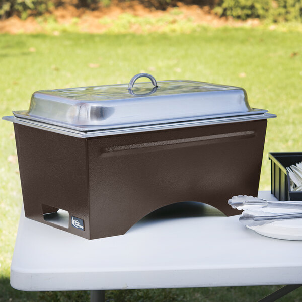 Sterno 70106 WindGuard Copper Vein Fold Away Chafer Frame