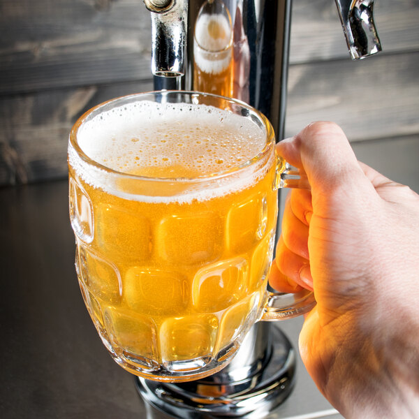 Libbey 5355 19.25 oz. Dimple Beer Mug - 24/Case