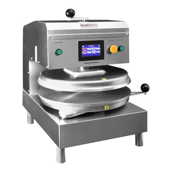 DoughXpress D-TXE-2-18 18" Dual-Heat Electromechanical Automatic ...