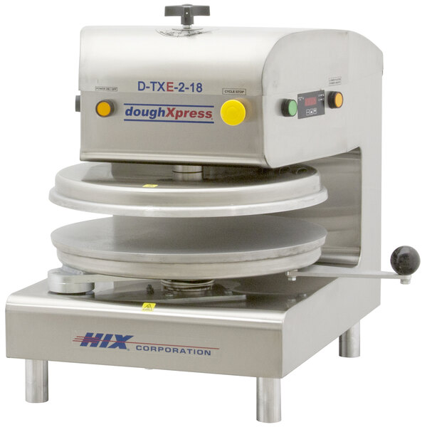 DoughXpress D-TXE-2-18 18" Dual-Heat Electromechanical Automatic ...