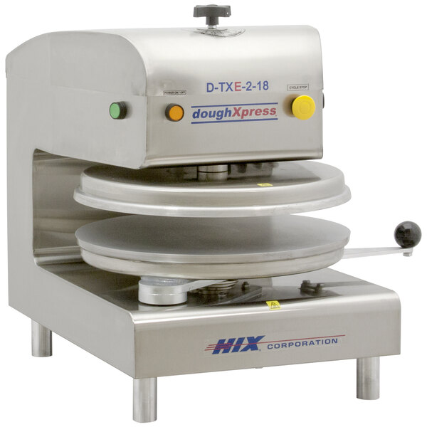 DoughXpress D-TXE-2-18 18" Dual-Heat Electromechanical Automatic ...
