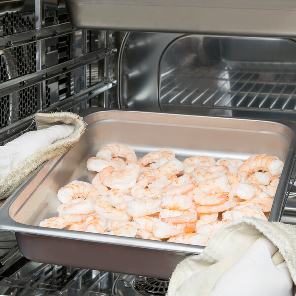 Choice 2/3 Size 2 1/2" Deep Anti-Jam Stainless Steel Steam Table ...