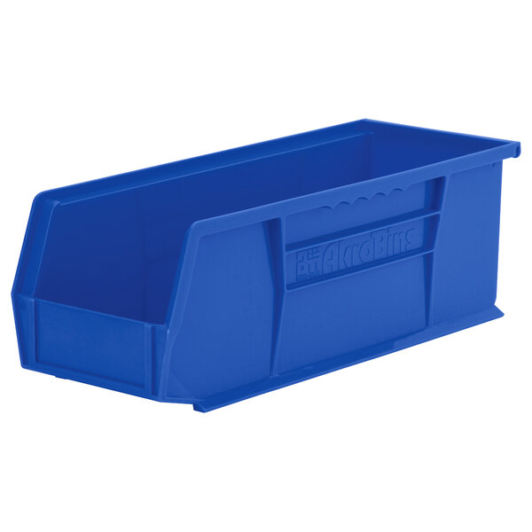 Metro MB30234B Blue Stack Bin 14 3/4" x 5 1/2" x 5"