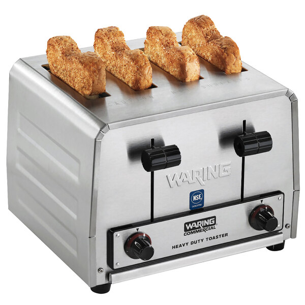 Waring WCT805B Heavy Duty 4 Slice Toaster 208V
