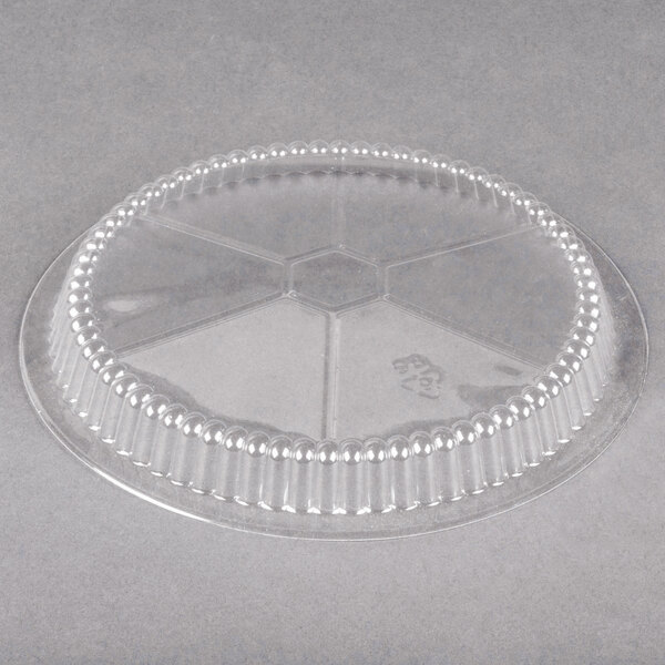 Choice 8" Clear Round Plastic Dome Lid - 500/Case