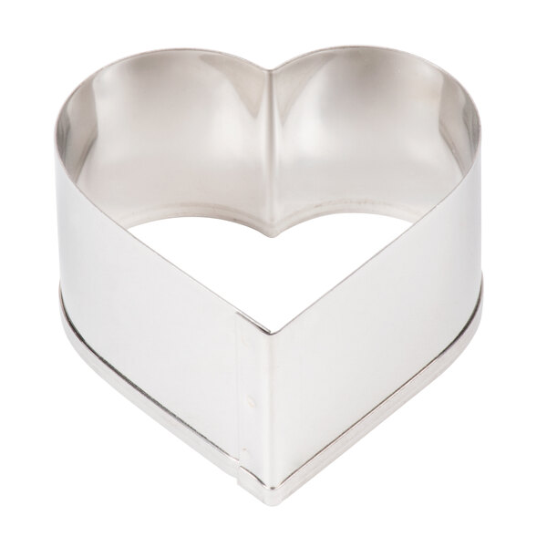 Ateco 6-Piece Heart Cookie Cutter Set - WebstaurantStore