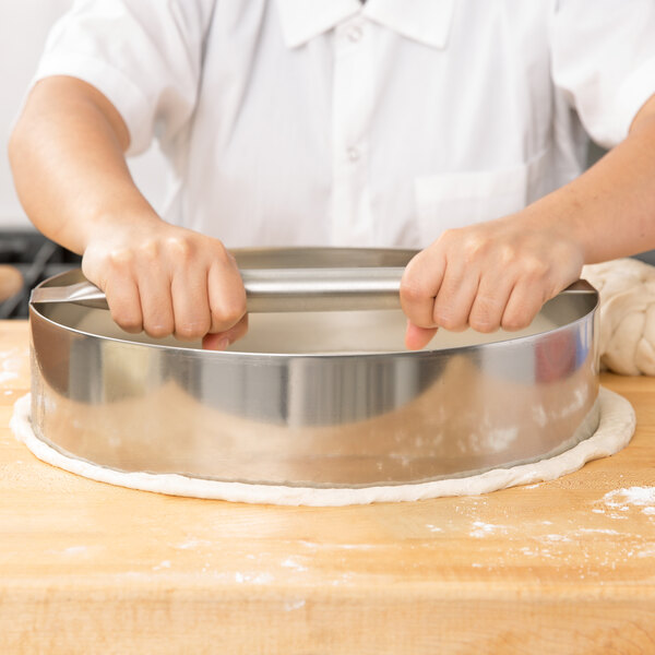 American Metalcraft RDC13 13" x 3" Stainless Steel Dough Cutting Ring