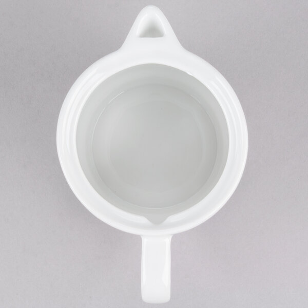 Arcoroc R0819 Candour 15 oz. White Porcelain Stackable Teapot by Arc ...