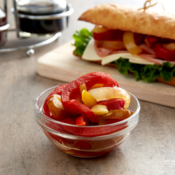 #10 Can Mixed Pepper Strips with Onions