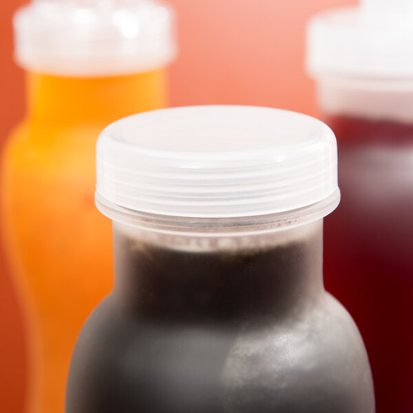 GET SDB-32 32 oz. Frosted Polycarbonate Salad Dressing / Juice Bottle ...