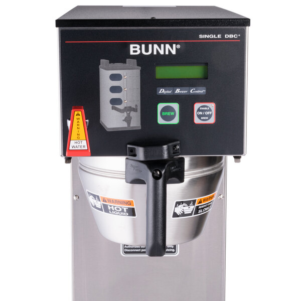 Bunn 33600.0000 BrewWISE Single Soft Heat DBC Brewer - 120/240V, 4100W